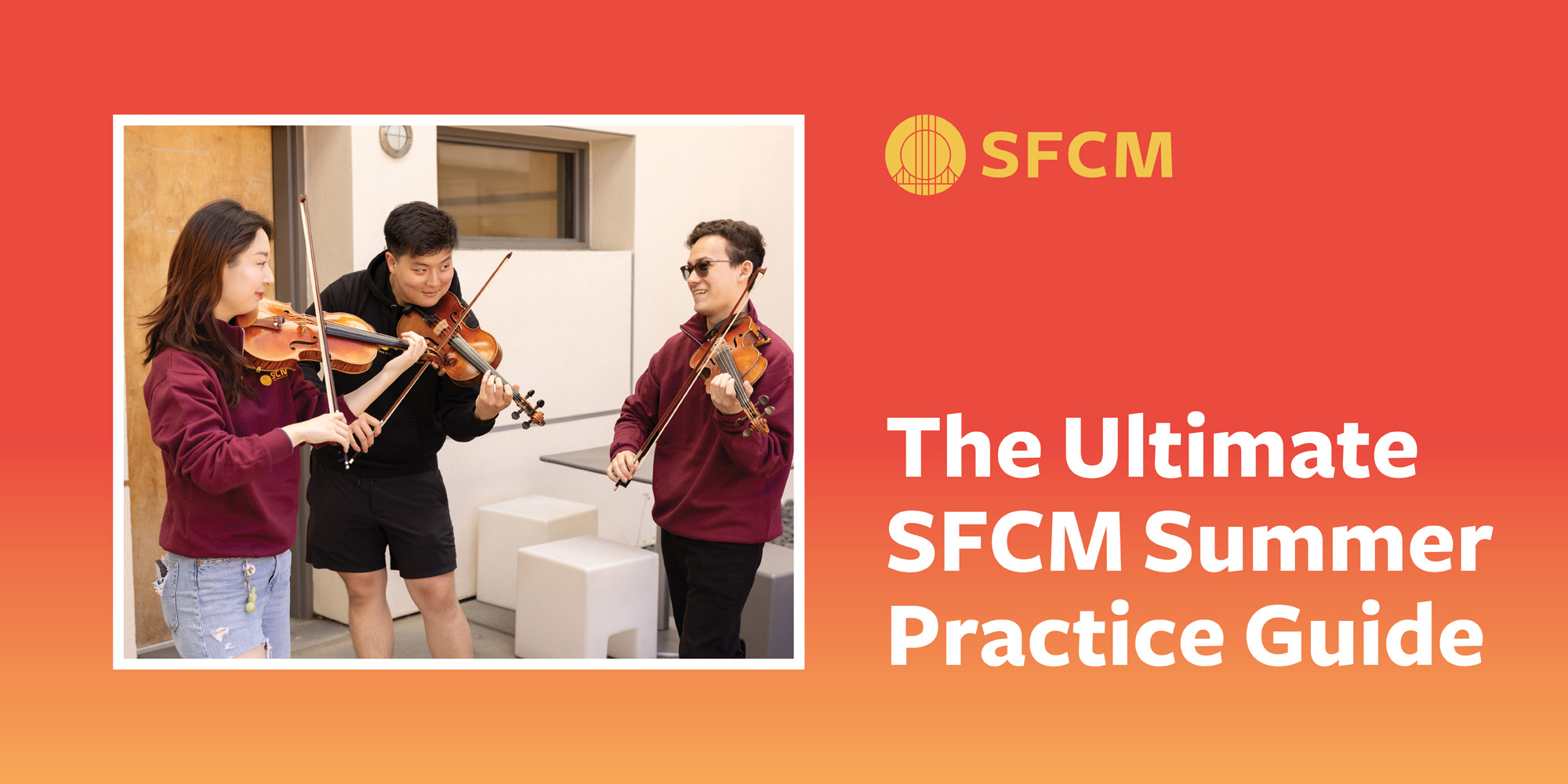 Sound Advice! Practice Tips from SFCM All-Star Faculty | SFCM