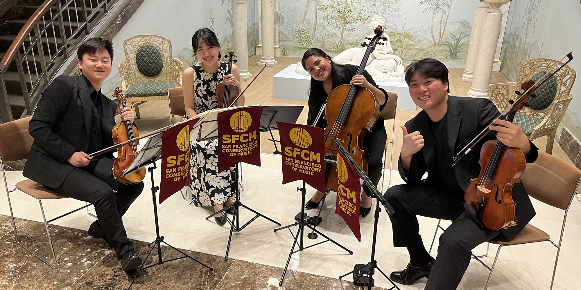 SFCM Students Perform at Christie’s Preview of the Getty Collection ...