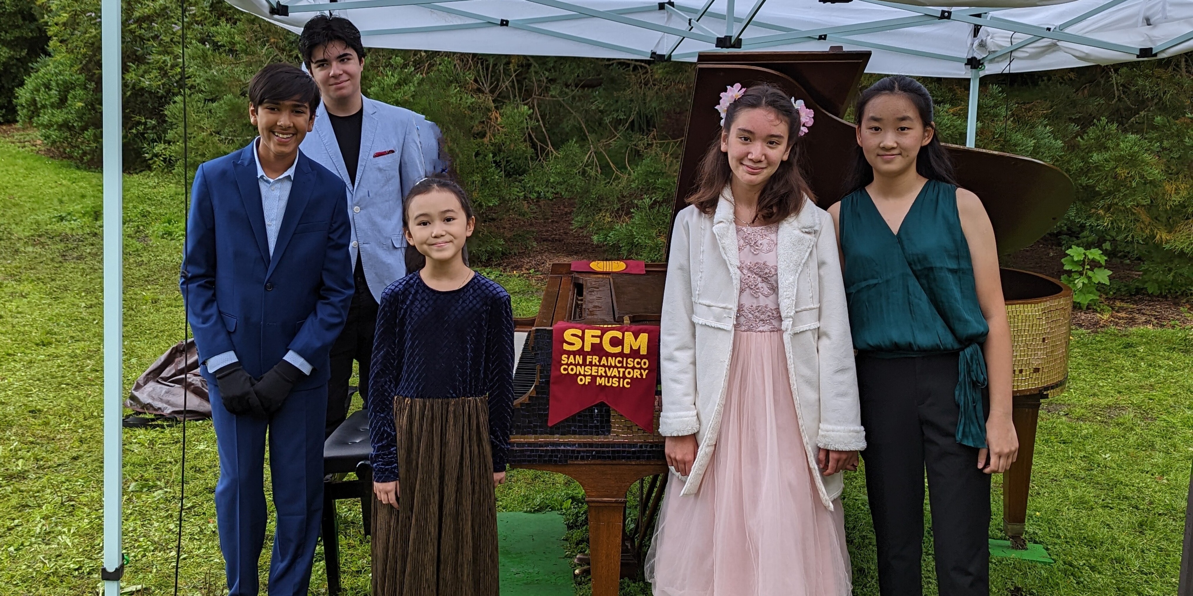 Budding SFCM Pianists Perform at Golden Gate Park | SFCM